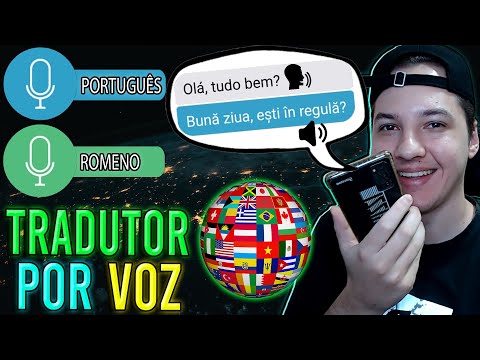 Esse aplicativo de TRADUTOR POR VOZ é o MELHOR