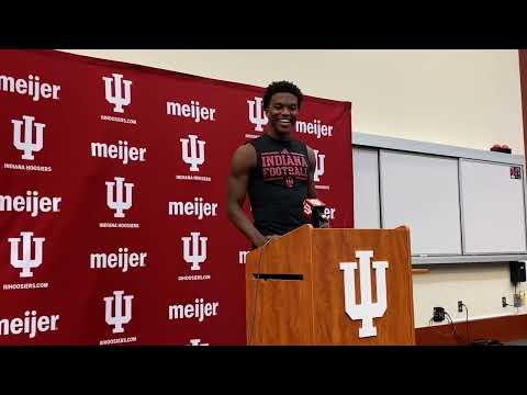 Watch: IU football WR Donaven McCulley fall camp Q&A – The Daily Hoosier