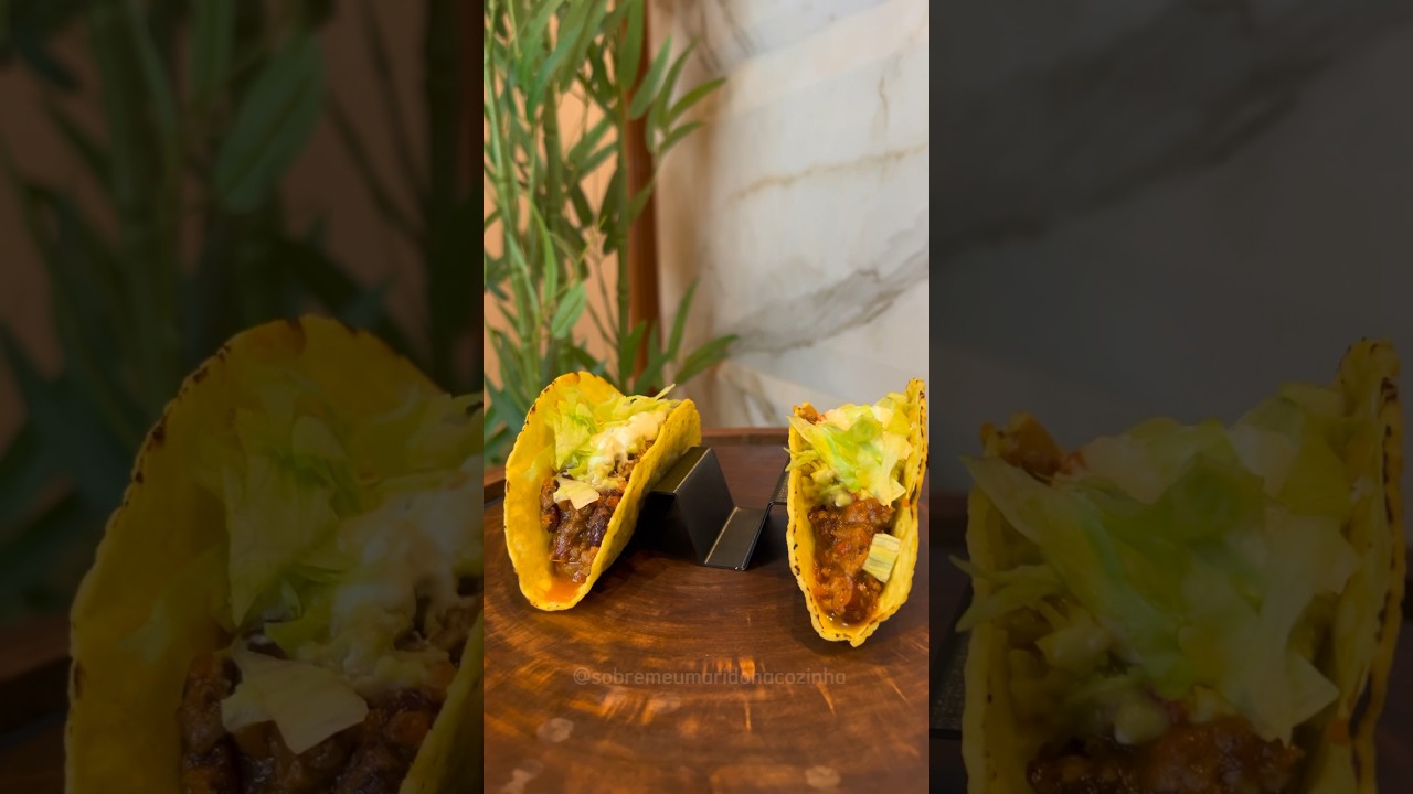 TACOS MEXICANOS 🌮 #shorts #receitas