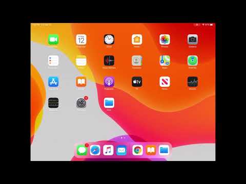 Create a New Folder on the iPad