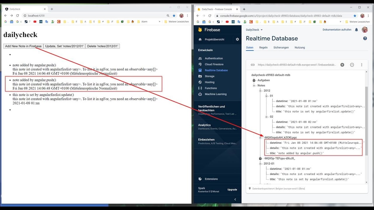 🆗 Angular and Firebase 2021 : Code Example with AngularFireList , AngularFireDatabase, CRUD
