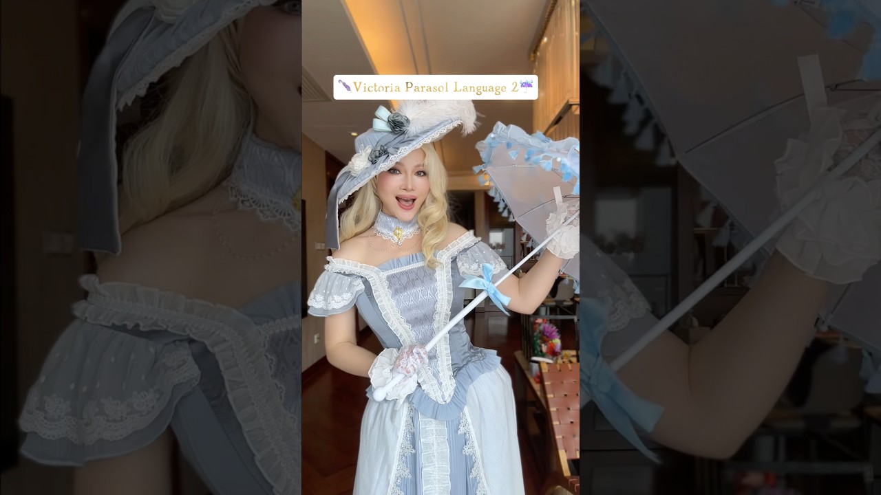 Another series after my fan language tutorials. Enjoy it!#victorian #cosplay #lolita#parasollanguage