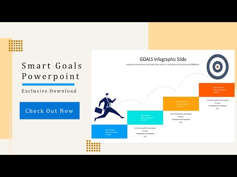 Animated smart goals powerpoint template