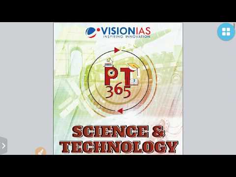 PT 365 SCIENCE & TECH 2020-UPSC/STATE_PSC/SSC/EPFO