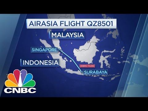 AirAsia Wreackage Found in Water | CNBC
