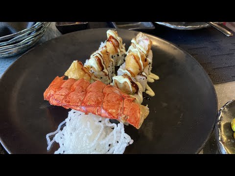 Holland America Eurodam Nami Sushi Restaurant April 30th 2023