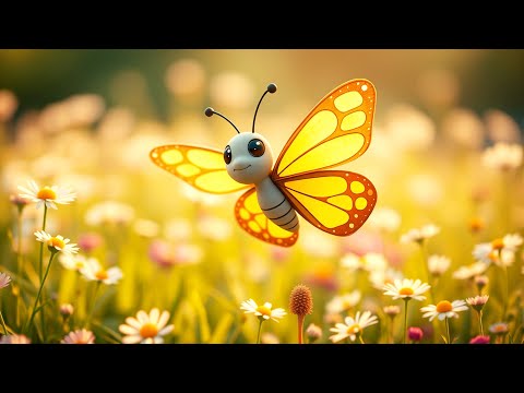 "Butterfly Poem for Toddlers | Sweet & Simple Nursery Rhyme for Kids"
