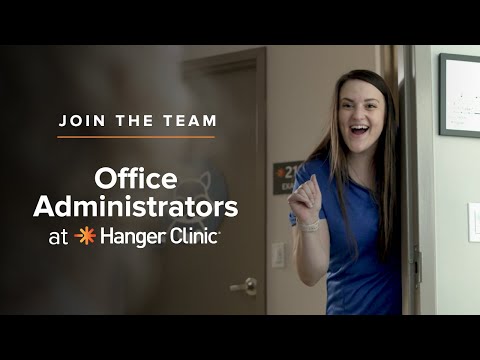 Build a rewarding career at Hanger Clinic as an Office Administrator