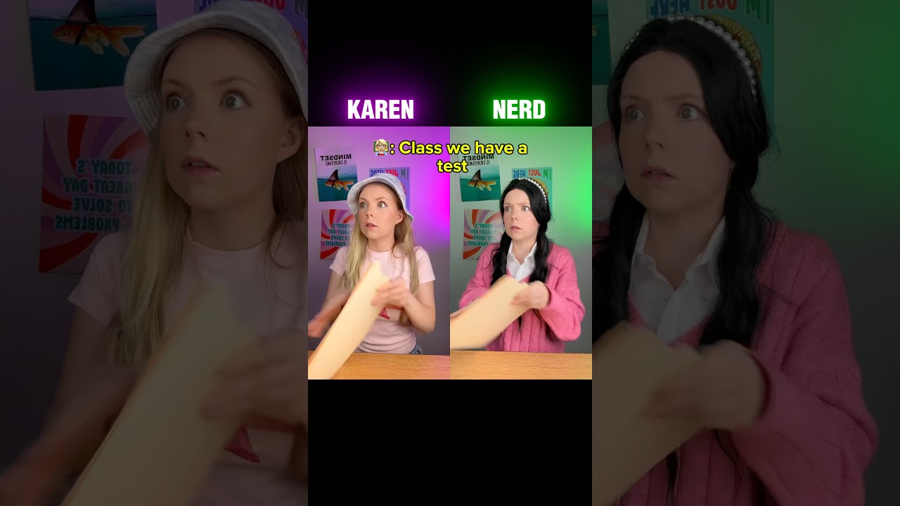 When the test is EASY 😂 cr: @itslauraliz