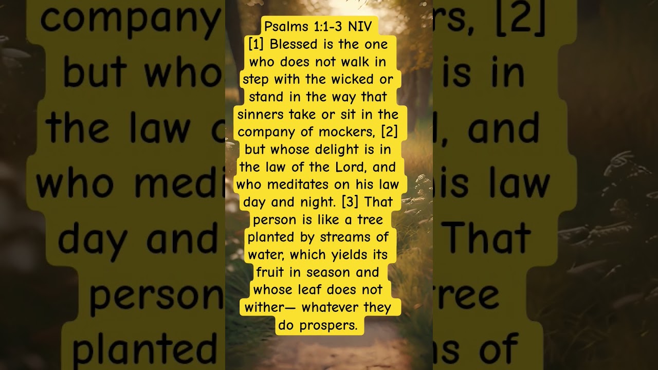 psalms 1:1-3 #manifestation #promise #bibleverse #lawofattraction # #biblepassage #love #motivation