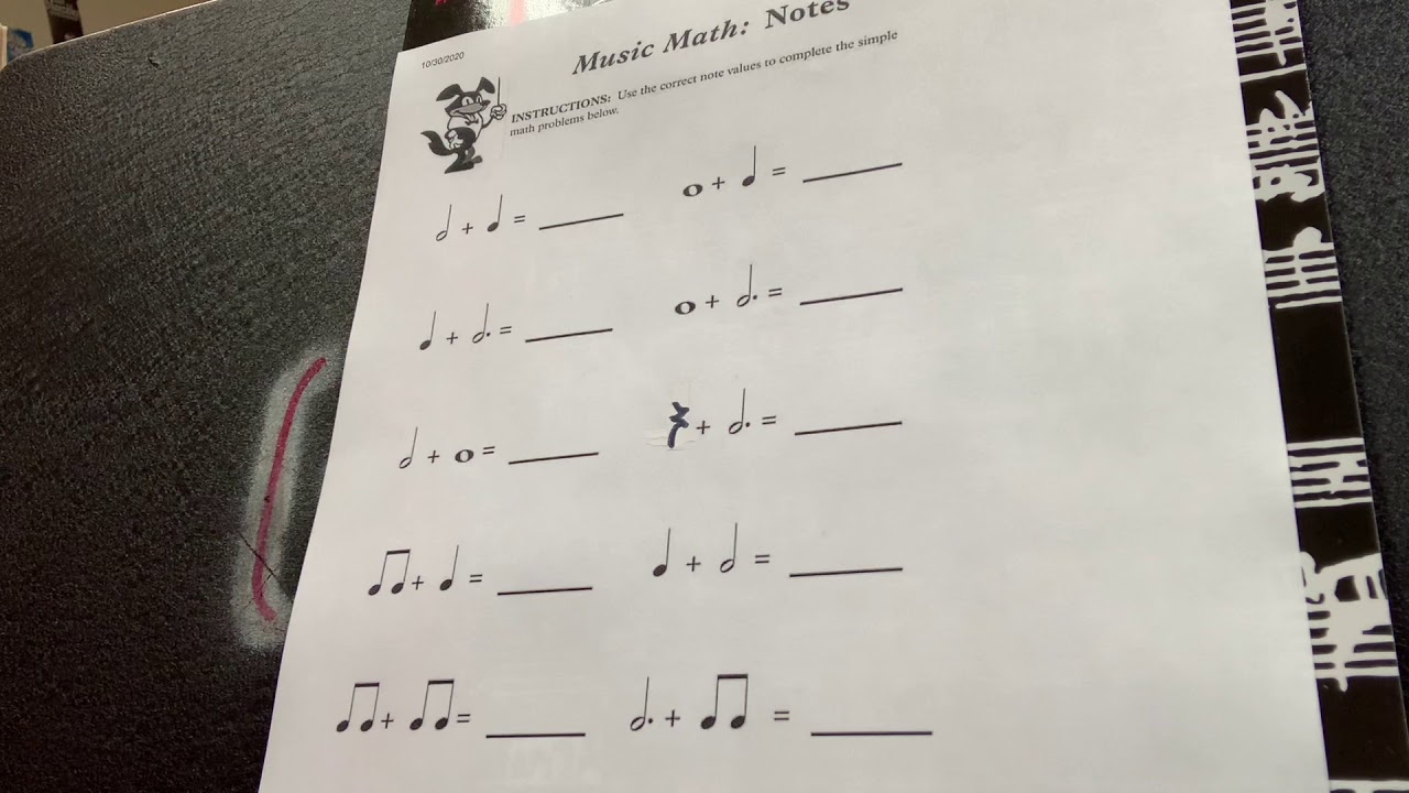 Music Math Notes Tutorial