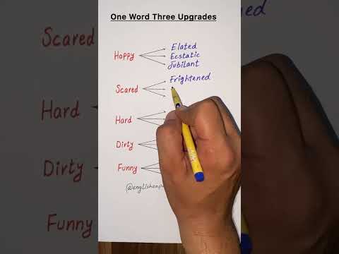 5 Basic Words Upgraded — Sound Smarter in English! #shorts #english #learning #education
