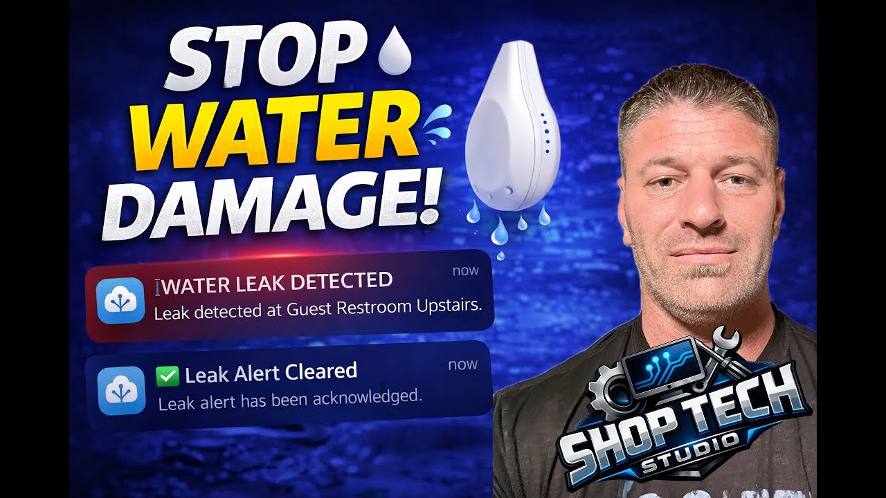 Detect Water Leaks with Third Reality Sensors & Home Assistant Notifications
