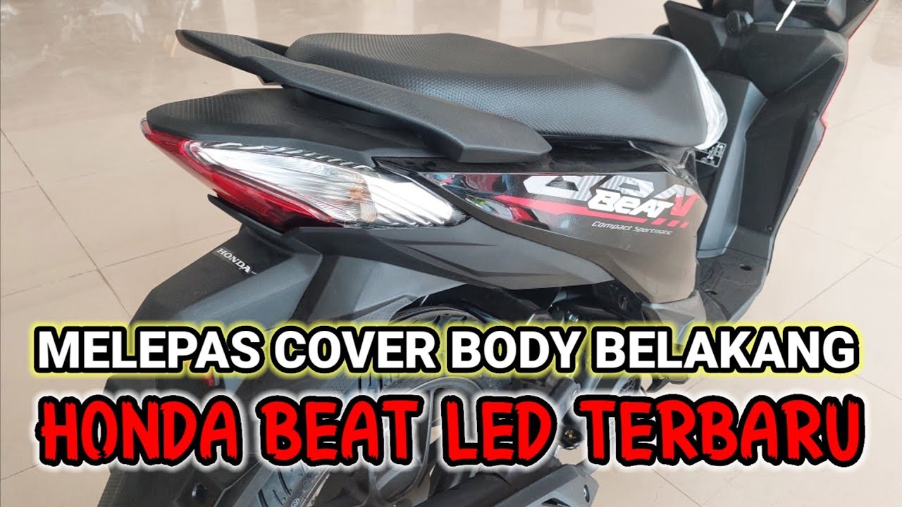 BONGKAR PASANG COVER BODY BELAKANG BEAT 2022