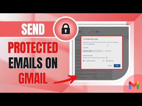 How to Send Password Protected Email on Gmail | Secure Email in Gmail