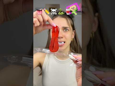 STRANGE PRODUCTS you’ve never eat! What is the tastiest? #food #eating #challenge #sweets
