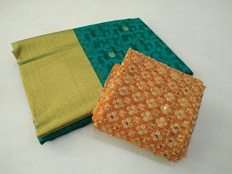 Patola Silk Saree With New Design Blouse || Latest Designer Silk Saree Low Price