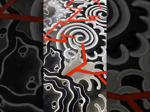 How To Draw a Japanese Tattoo | How To Draw Traditional Tattoos | Time-Lapse | Best Tattoo #tattoo