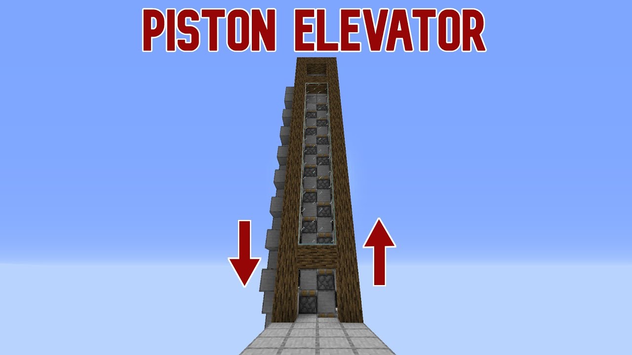Minecraft Redstone Tutorial: Super Fast Elevator for 1.16 (Any length)