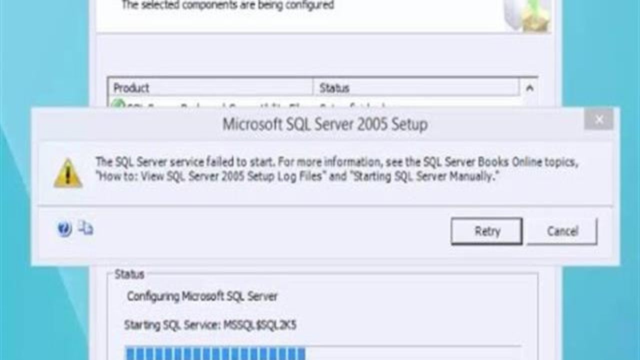 How To Successfully Install SQL Server 2005 In Windows 8  - SEE DESCRIPTION PLEASE