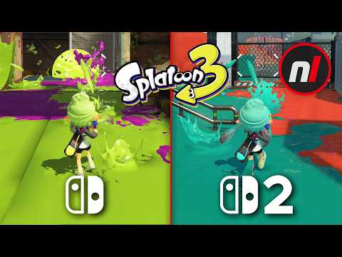 Splatoon 3 Switch/Switch 2 Comparison