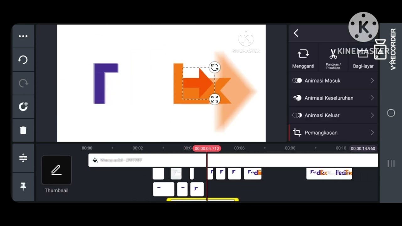 FedEx Logo Remake Speedrun KineMaster