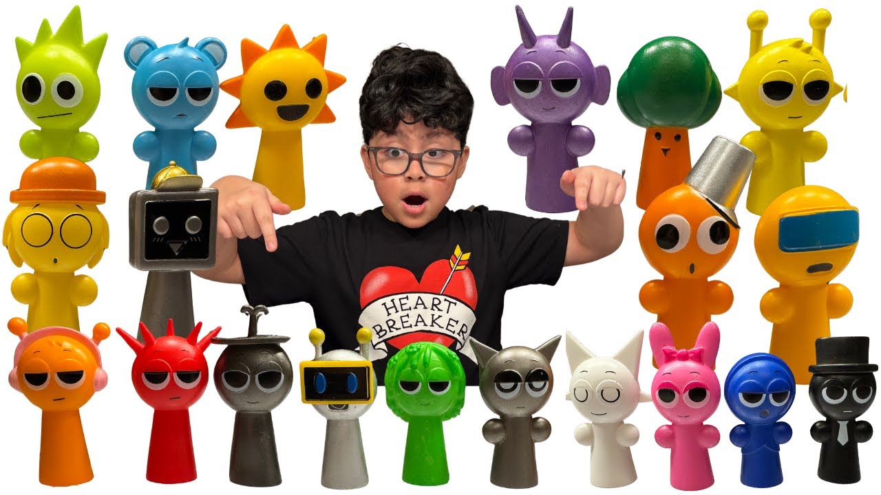 NEW SPRUNKI MYSTERY MINI FIGURES COMPLETE COLLECTION