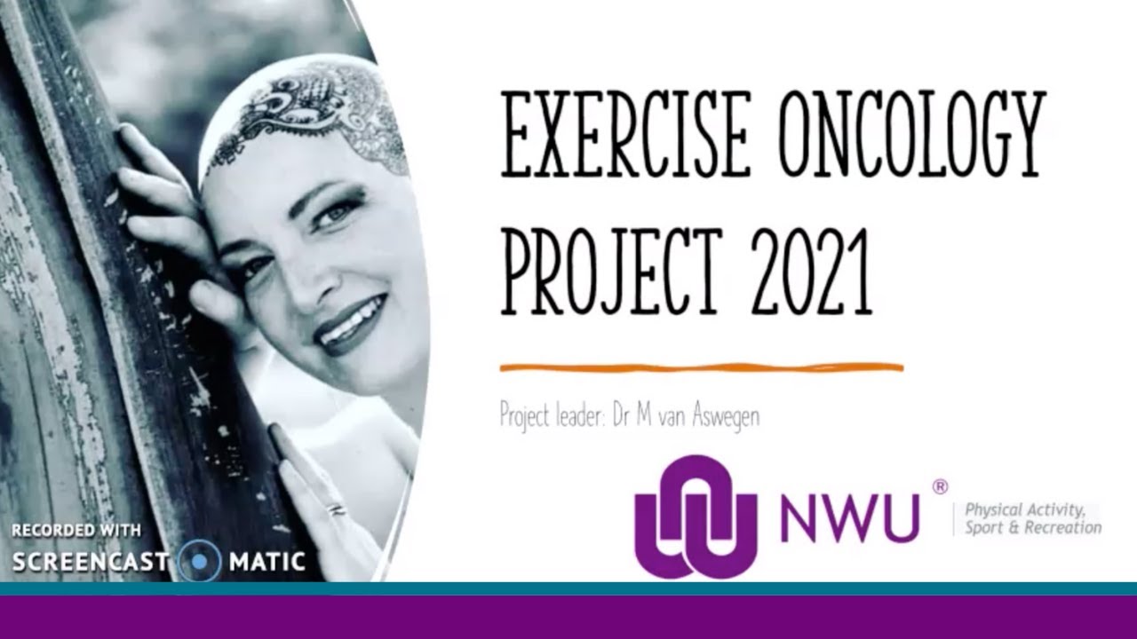 Exercise oncology Project  2021