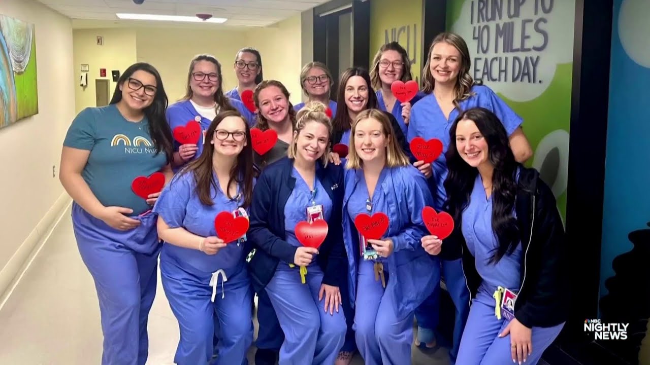 Good News: NICU nurses celebrate baby boom with Mother’s Day messages