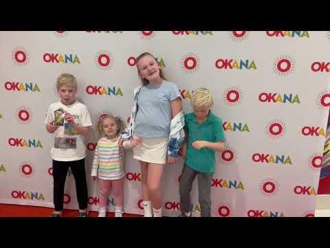 Our first time at the new Okana waterpark