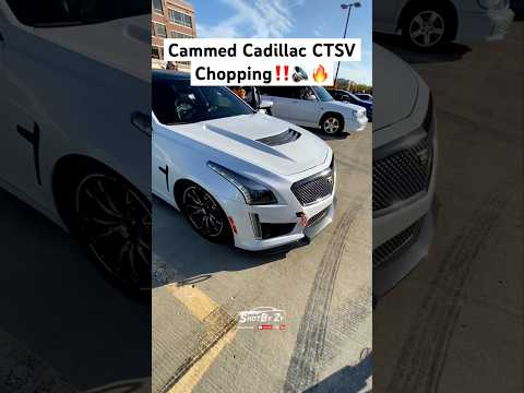 Listen to that chop! (Cammed Cadillac CTS-V)