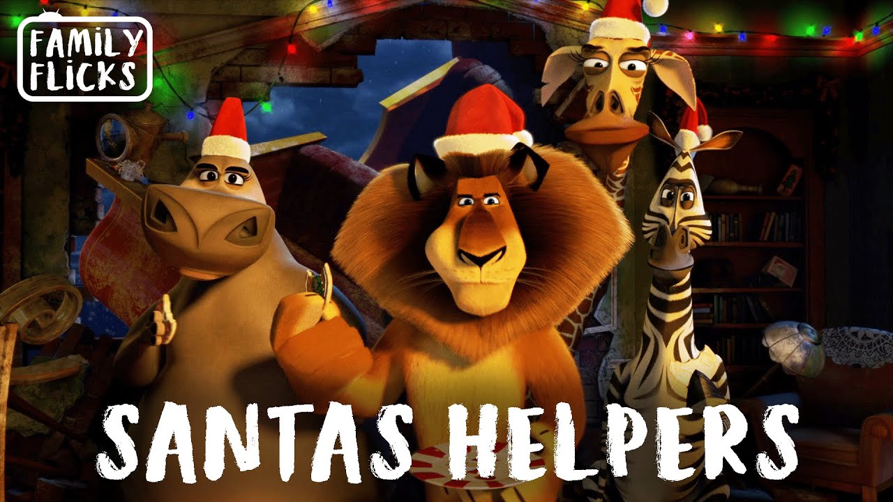Saving Santa's Christmas | Merry Madagascar (2009) | Family Flicks