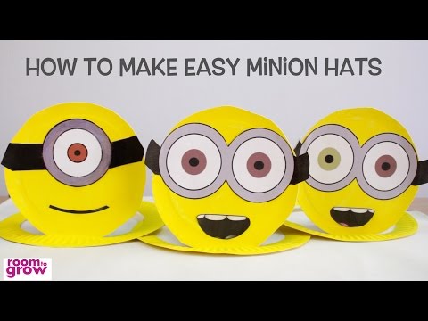 How to make easy Minion hats