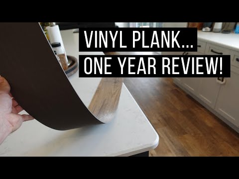 Vinyl Plank Flooring - Review After One Year in Our Home!