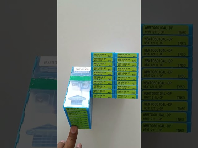 Cutting Tool Inserts - WBMT 060104L-DP-TN60 ID BORING INSERT FINISHING ...