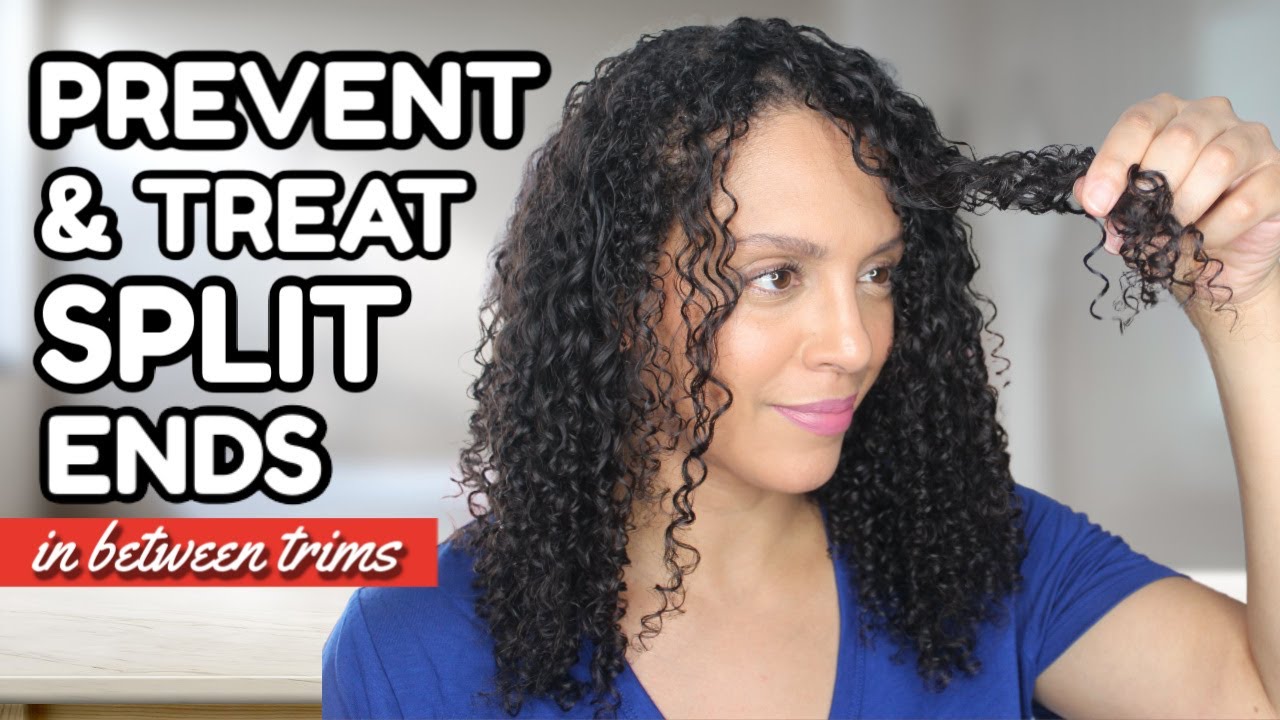 10 Ways to TREAT & PREVENT Split Ends In Between Haircuts!!!