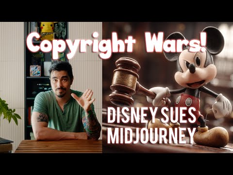 Disney vs Midjourney: The Copyright Lawsuit That Could Change AI and the Arts.