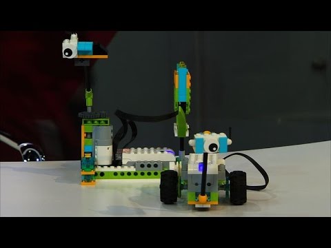 Lego robots scoot into the classroom