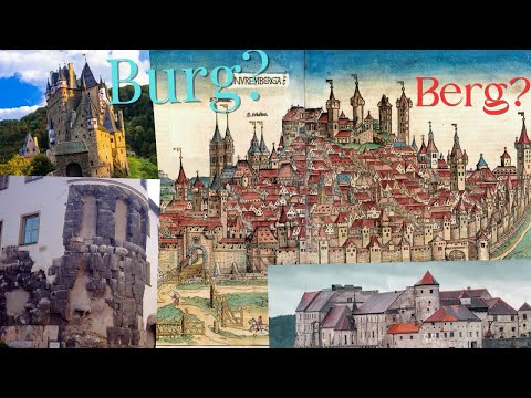 BURG versus BERG: Why do so many German cities end in -burg or -berg?
