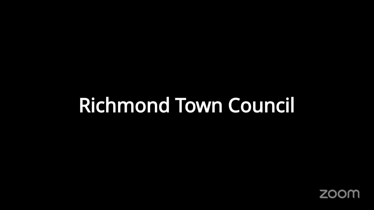 Richmond Town Council Budget Workshop
