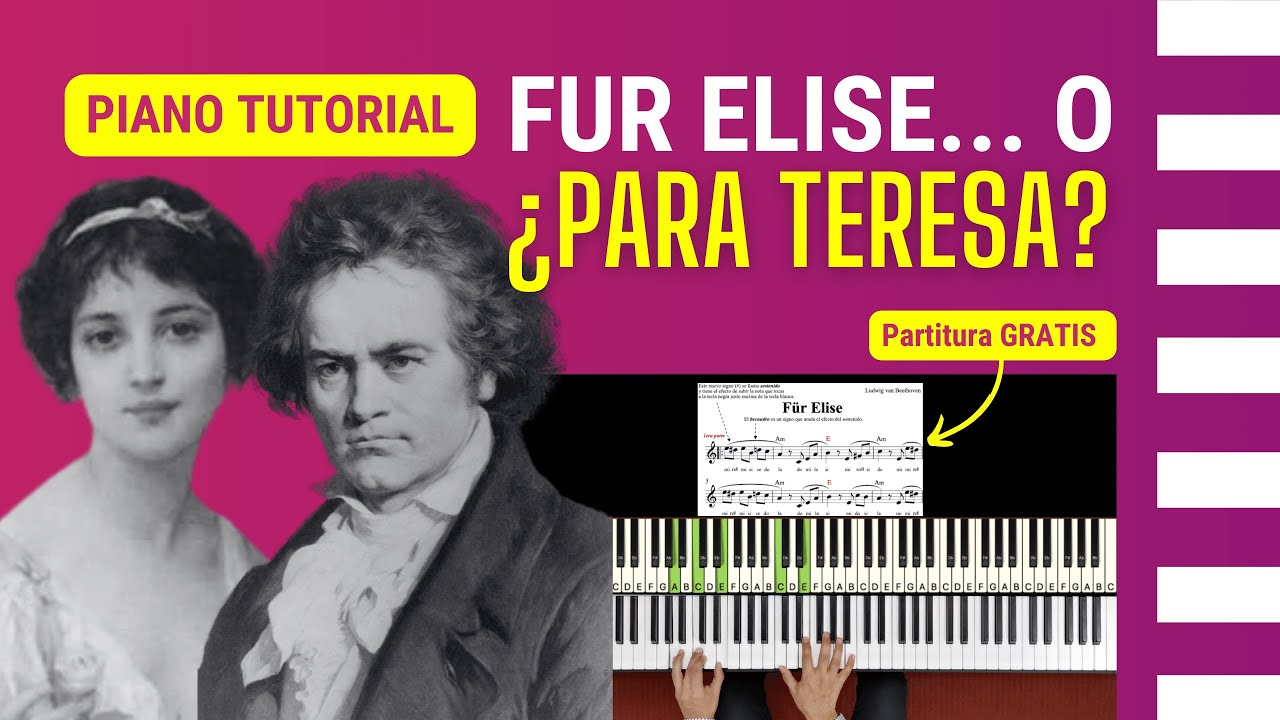 Canciones fáciles en piano: 7 canciones con tutoriales y partituras