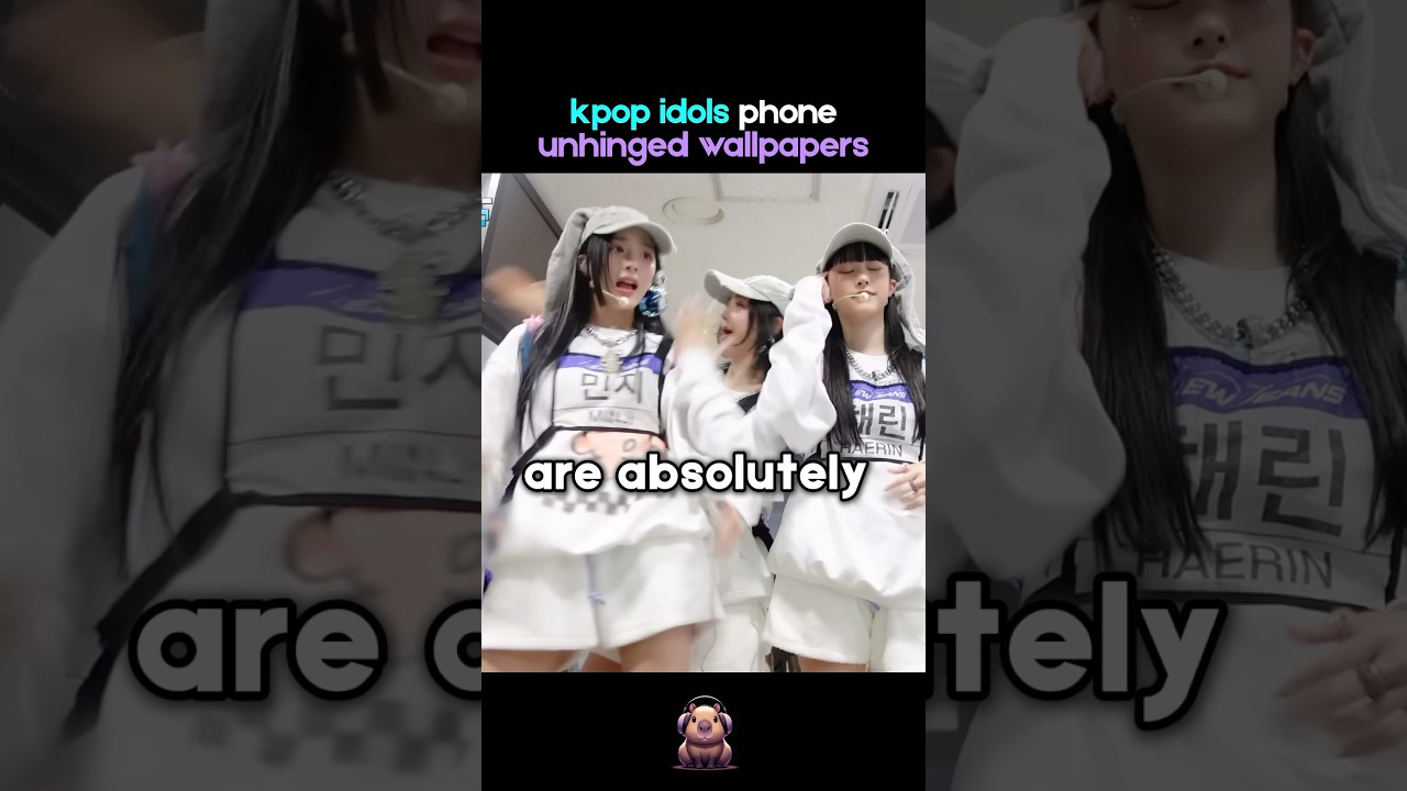 kpop idols unhinged phone wallpapers