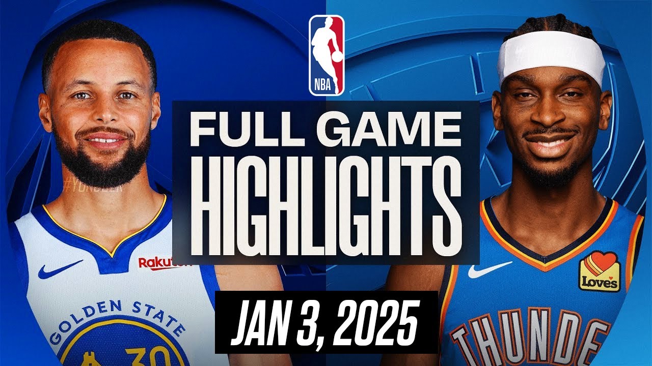 Golden State Warriors vs Oklahoma City Thunder : Suivez le duel NBA en ...