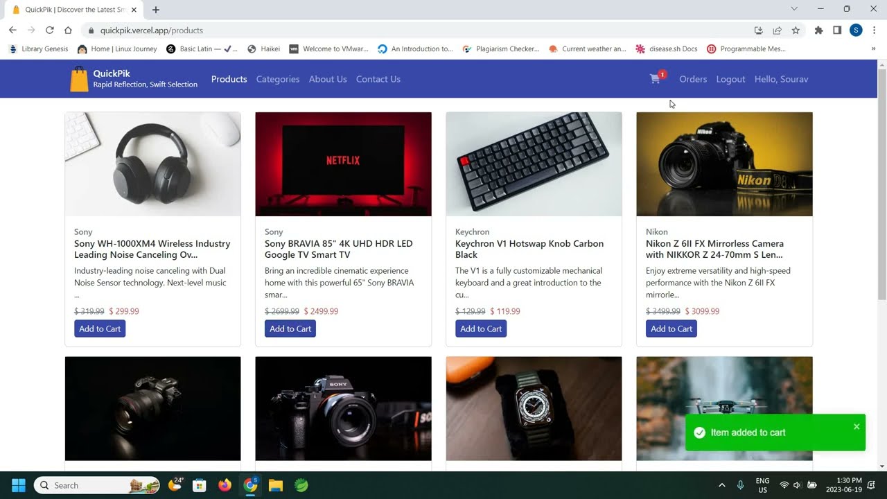 E-Commerce Web Application using Reactjs, Java, Spring Boot and MySQL