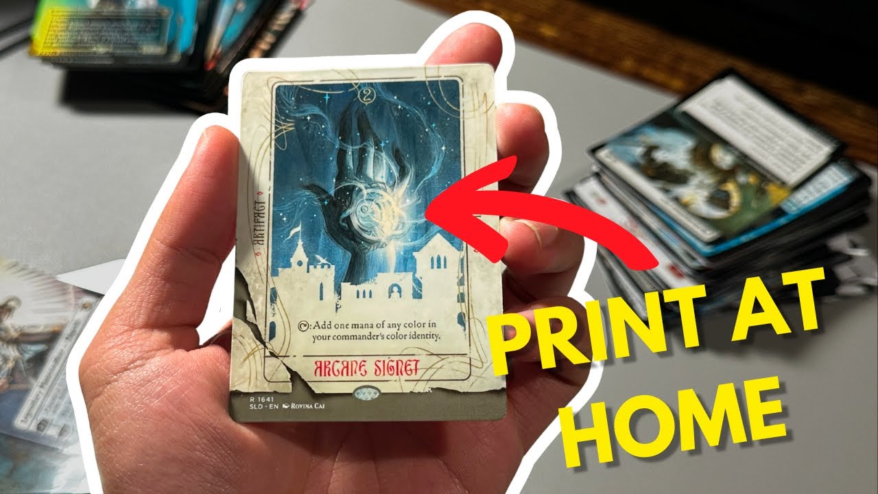 The only mtg proxy guide you need(none foil version) - by Crycry