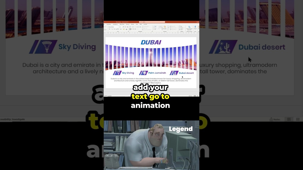 🤯🤯 Easiest PowerPoint trick you will ever see in history #powerpoint #ppt #design #tutorial
