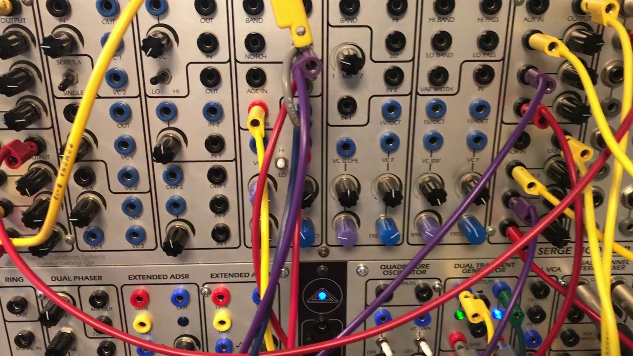 Serge Pinging Filters Bubble Patch