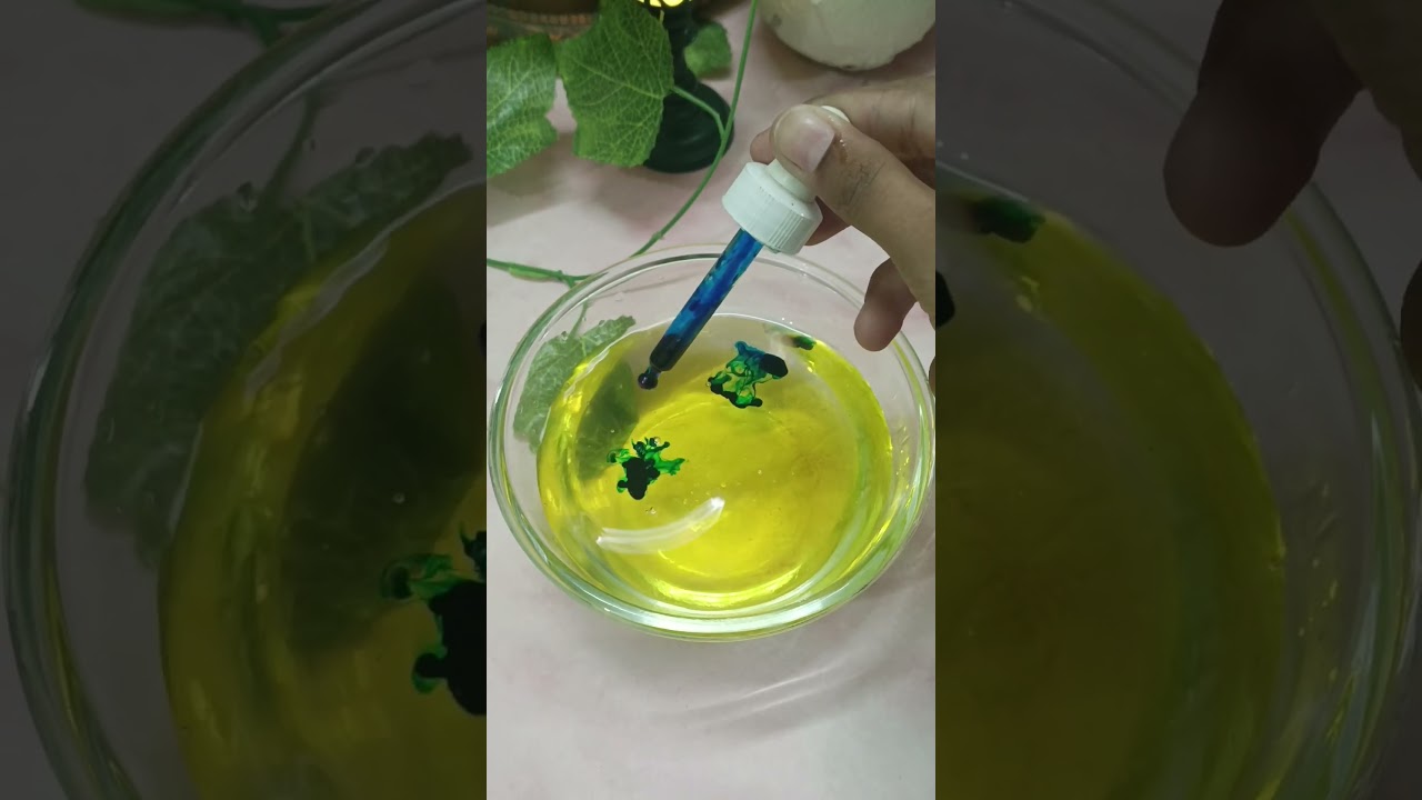 Easiest way of making Jiggly Slime 💦✨ #shorts #slime #diy