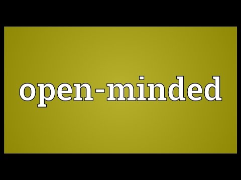Open-minded Meaning