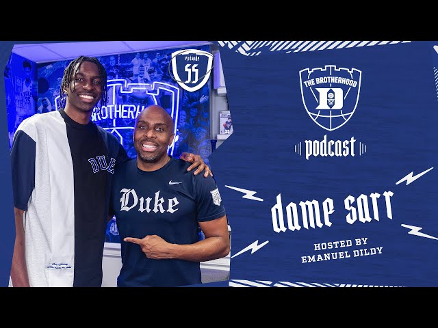 Duke commit Dame Sarr gets candid on Blue Devils 'Brotherhood': "Everybody wants everybody to ...